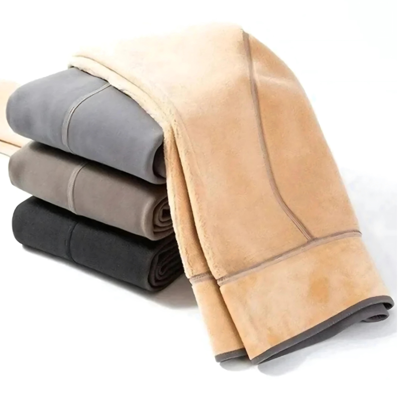 FrostVeil™ | Fleece-Lined Sheer Tights – Womenpalace