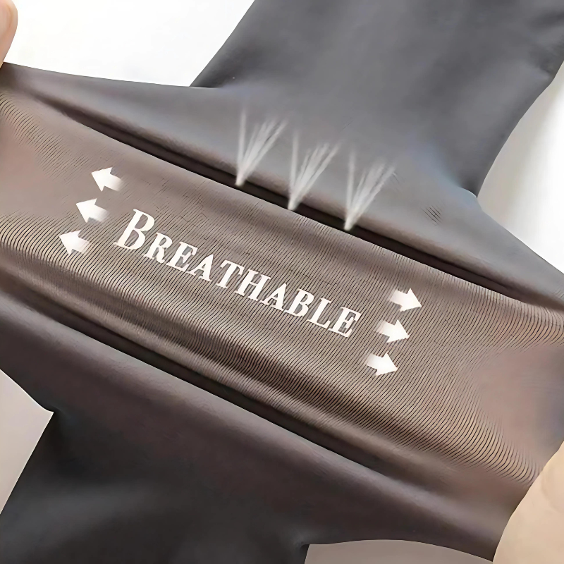 FrostVeil™ | Fleece-Lined Sheer Tights – Womenpalace